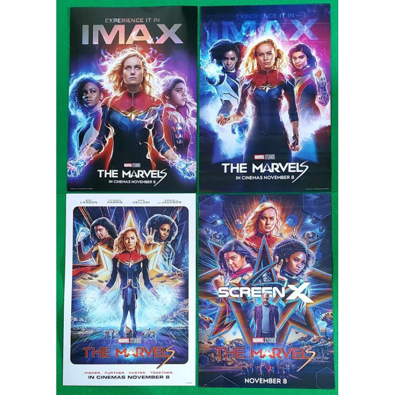 โปสเตอร์ Poster The Marvels เดอะมาร์เวล ลิขสิทธิ์แท้จาก Major - SF The ...