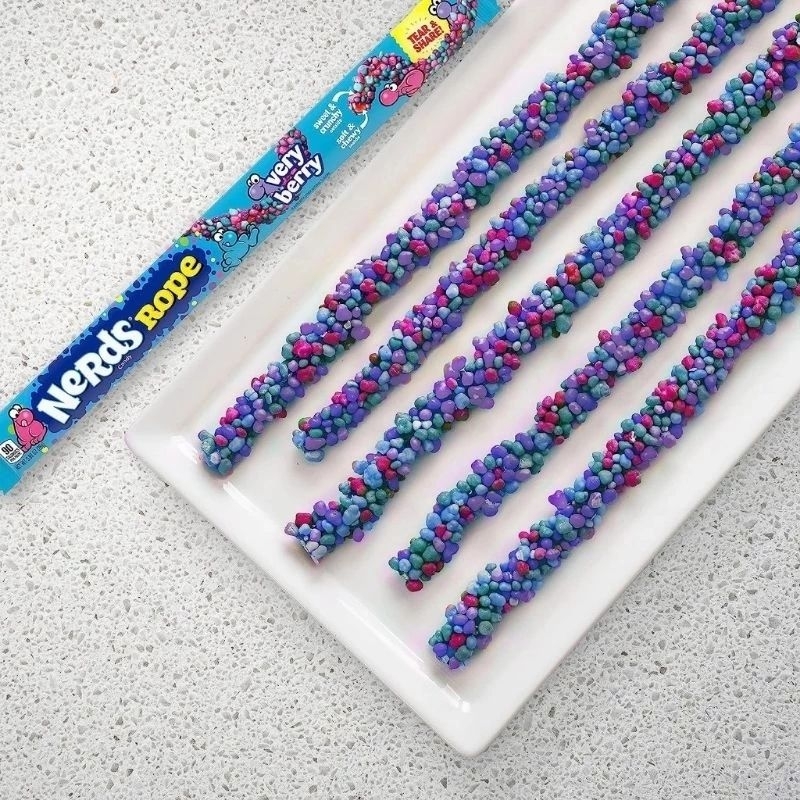 Nerds Rope Very Berry มีของพร้อมส่ง หมดอายุปี 2024 Nerds Rope Gummy ขนม ...