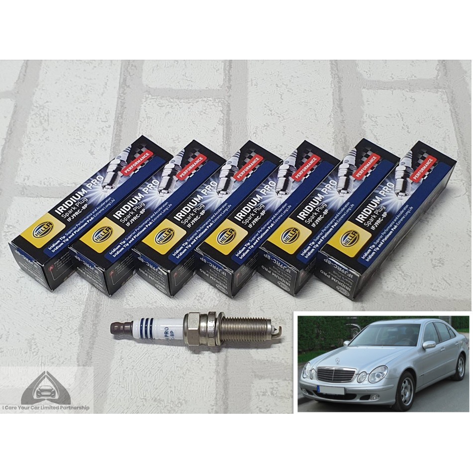 หัวเทียน Benz W211 E-Class ( 2002 - 2009 ) ขั้วอิริเดียม ระยะใช้งาน ...