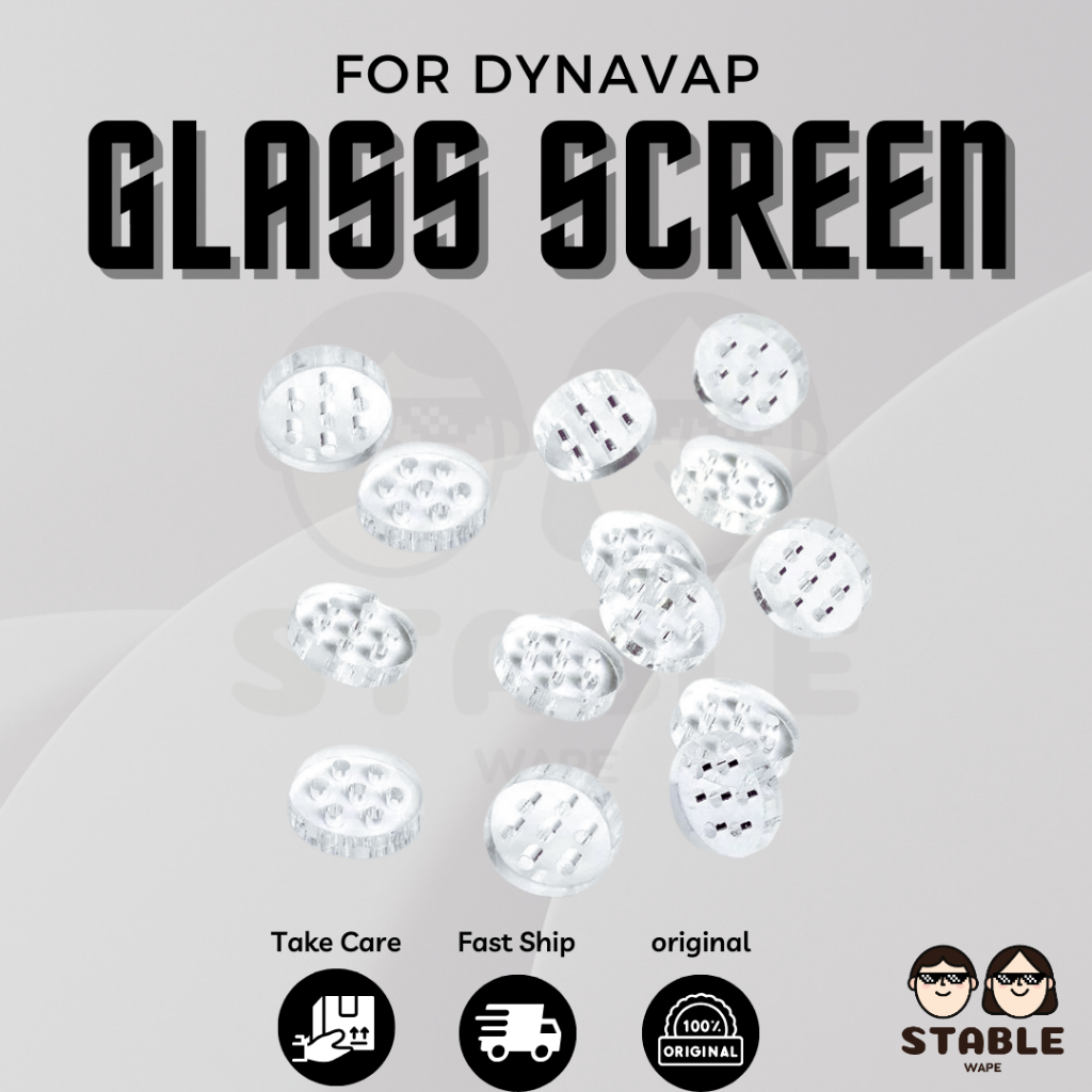(พร้อมส่งด่วน !!) แผ่นกรอง GLASS SCREEN สําหรับ DYNAVAP | Shopee Thailand
