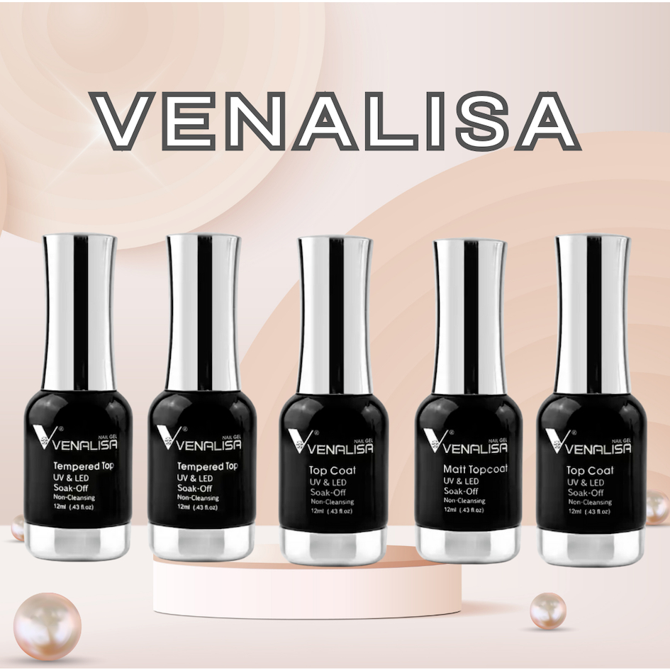 VENALISA Top Coat / Base Coat / Top กระจก / Primer / Top Matte ของแท้ ...
