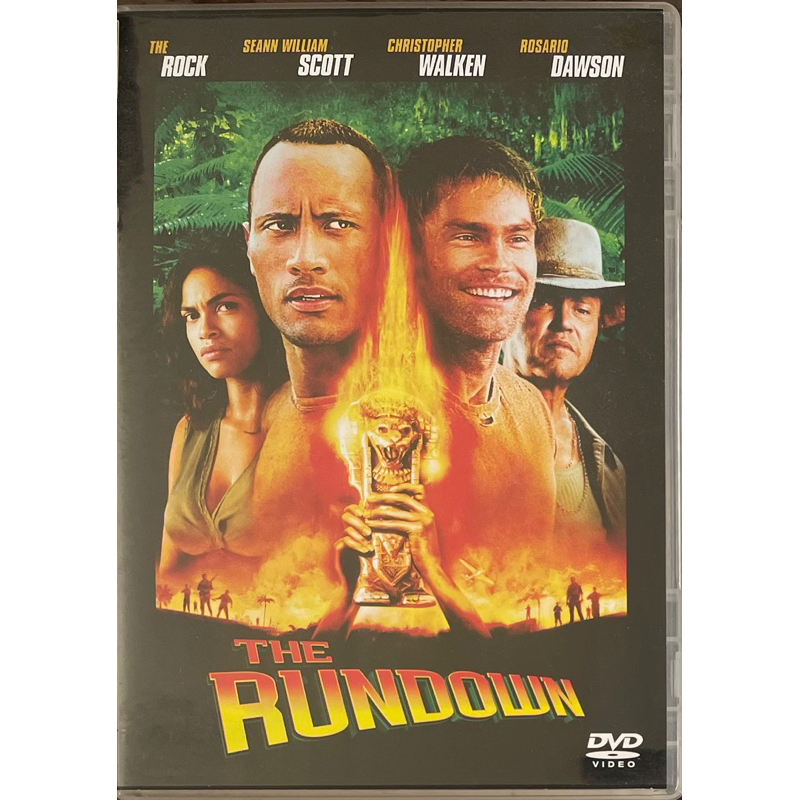 [มือ2] The Rundown (2003, DVD)/ โคตรคน ล่าขุมทรัพย์ป่านรก (ดีวีดีแบบ 2 ...