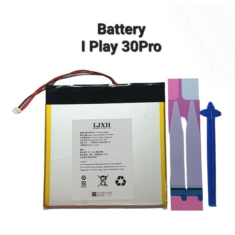 Battery IPlay30pro แบต IPlay 30 pro แบตเตอรี่ 5v 8000mAh 7สาย socket ...