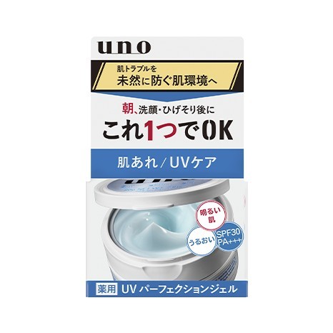Shiseido UNO Vital Cream Perfection 90g /UV Perfection Gel spf30 80g Made in Japan ครีมบำรุงผิว ...