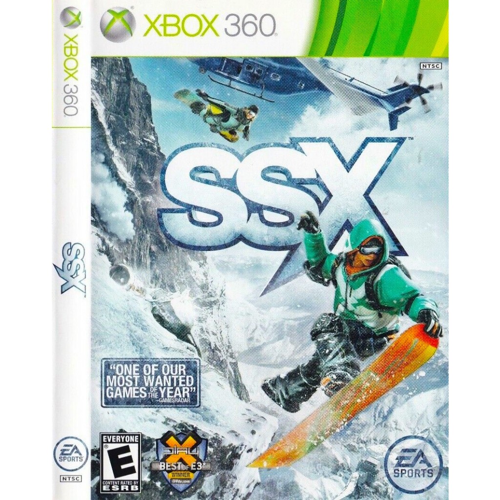 SSX แผ่นเกม Xbox 360 สำหลับเครื่อง แปลงระบบ RGH - JTAG หรือ LT2.0 LT3.0 ...