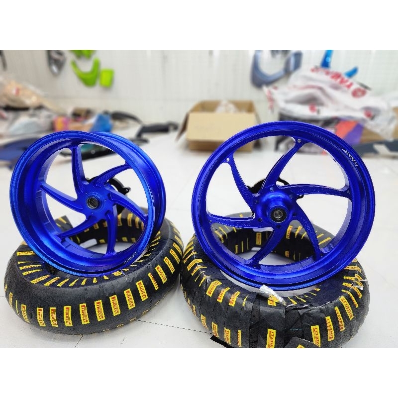 ล้อ GP racing by F1 project ใส่ forza350 xmax adv350 แถมจุฟแต่ง มูลค่า ...