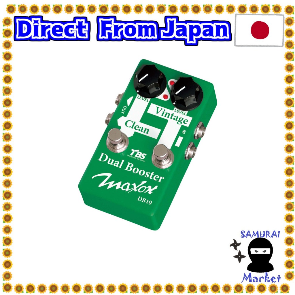 【Japan Original】 MAXON Guitar Effector Dual Booster DB10 | Shopee Thailand