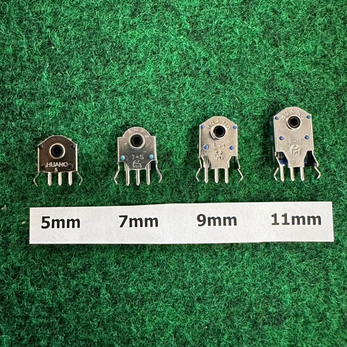 อะไหล่ scroll mouse , wheel mouse ปุ่มสกอร์เมาส์ ลูกกลิ้งเมาส์ ขนาด 5mm , 7mm , 9mm , 11mm , 1 ...