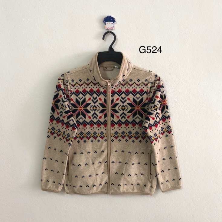 150(เด็ก) เสื้อแจ็กเกตกันหนาว ผ้าฟลีซ Fleece (G524) แบรนด์ uniqlo ยูนิโคล่ | Shopee Thailand