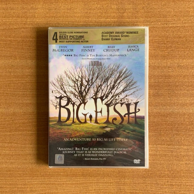 DVD : Big Fish (2003) จินตนาการรัก ลิขิตชีวิต [มือ 1] Tim Burton / Ewan ...