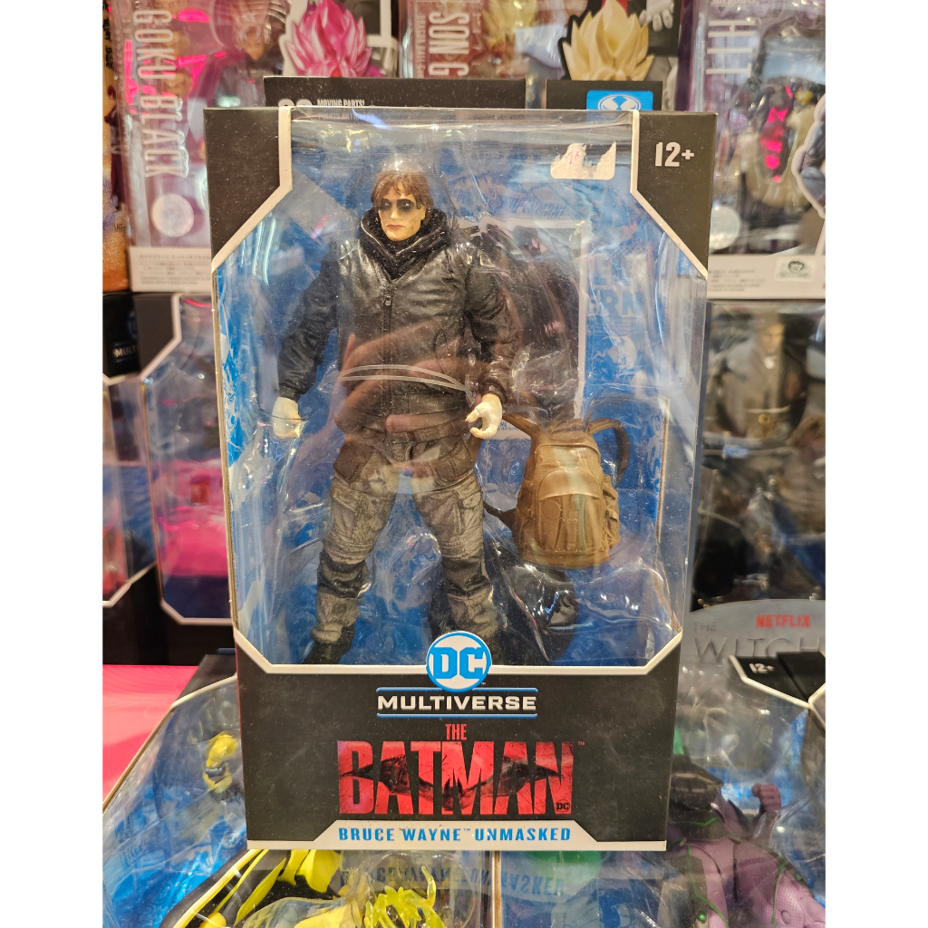 Mcfarlane Toys DC Multiverse The Batman DRIFTER BRUCE WAYNE UNMASKED ...
