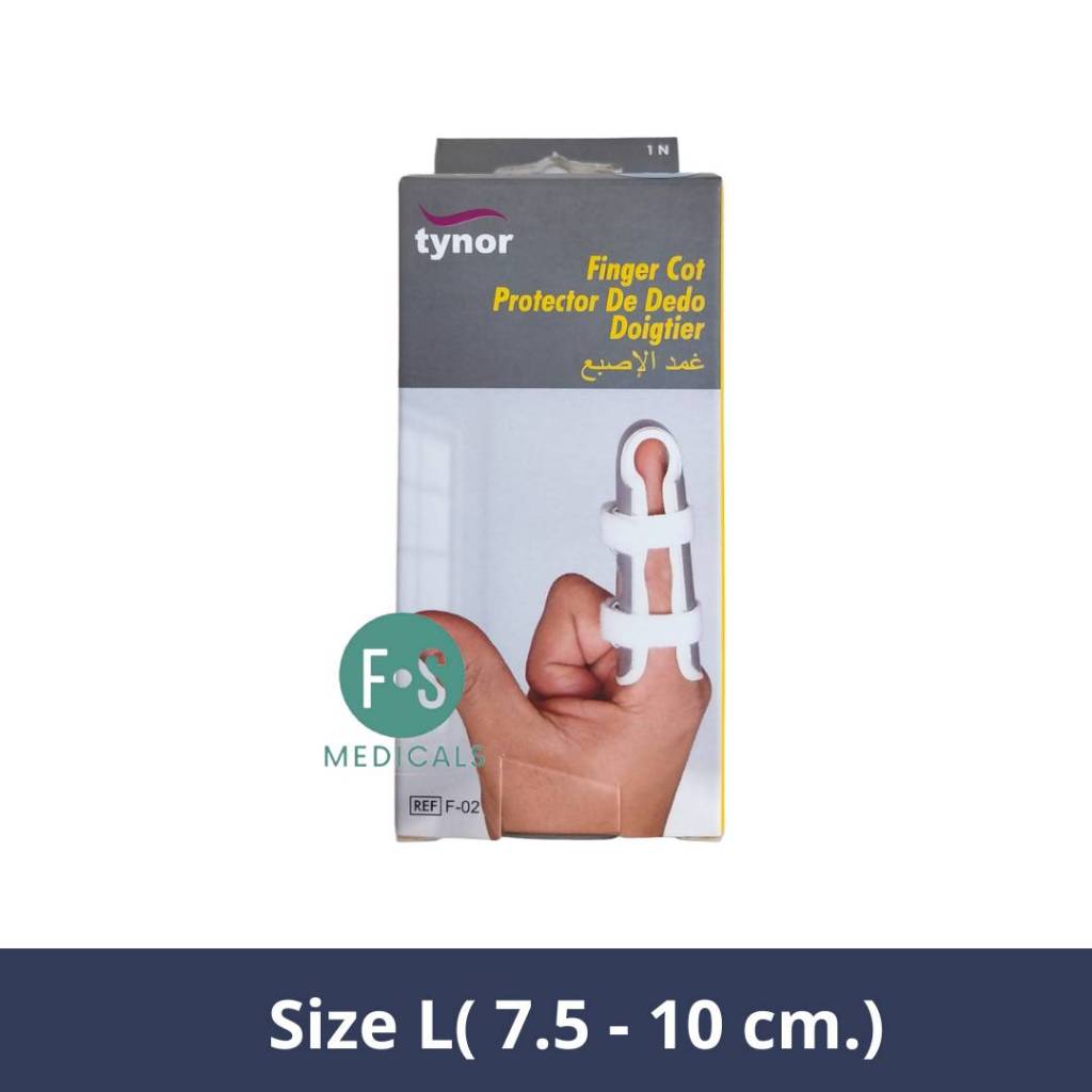 ล็อตใหม่!! Tynor F02 Finger Clot เฝือกดามนิ้ว ชนิดแข็ง ปรับกระชับได้ มี ...