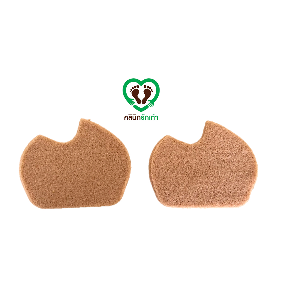 Off-Load pad แผ่นปิดเท้า ใช้เพื่อลดแรงกระแทกบริเวณจมูกเท้า | Shopee ...