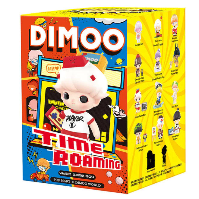 [เลือกตัว] POPMART DIMOO Time Roaming เช็คการ์ด ของแท้ | Shopee Thailand