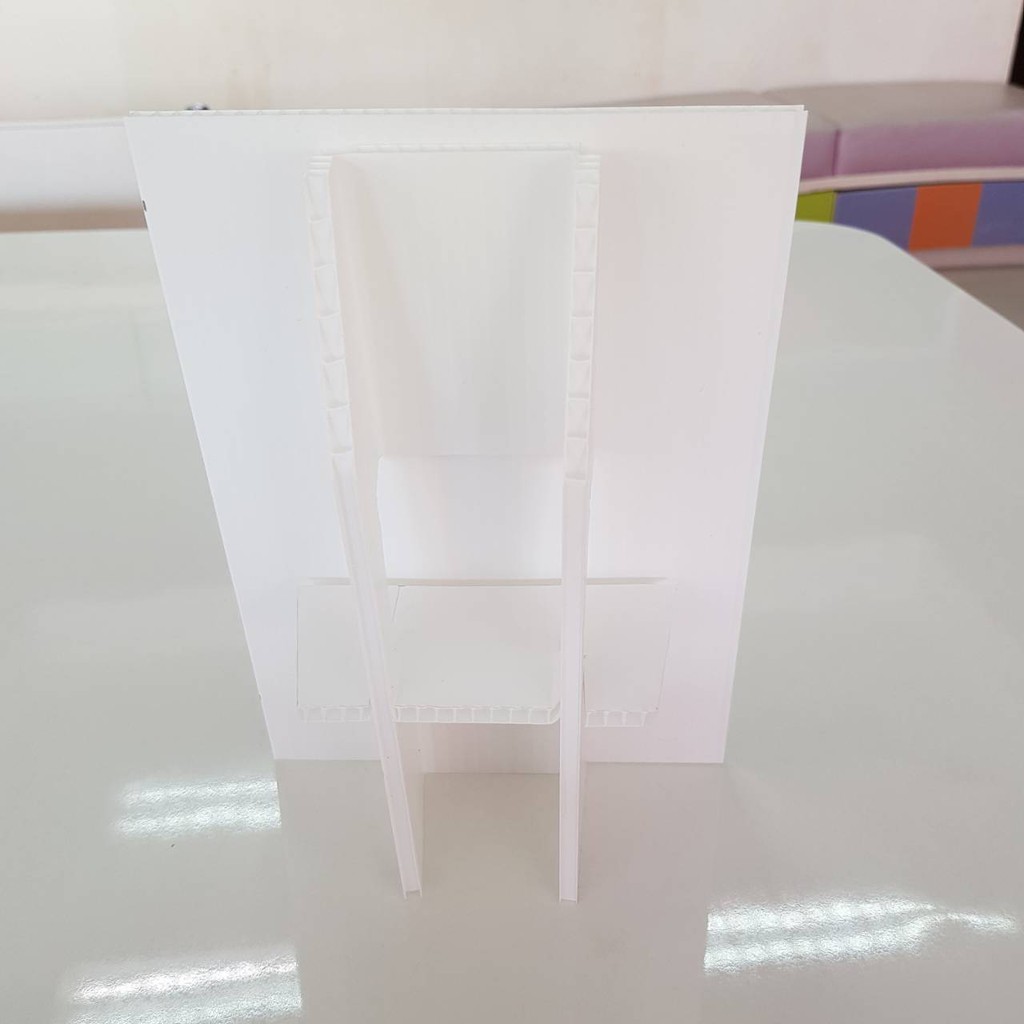 Standee สแตนดี้ PP board ป้ายตั้งโต๊ะ พีพีบอร์ด(ไม่มีภาพพิมพ์) | Shopee Thailand