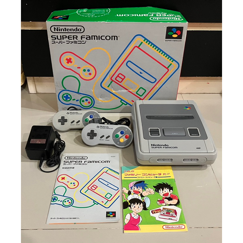 Super Famicom (SFC) งานกล่อง ของแท้ สภาพสวยๆ เดิมๆ (เล่นผ่านสเตปดาวน์ ...
