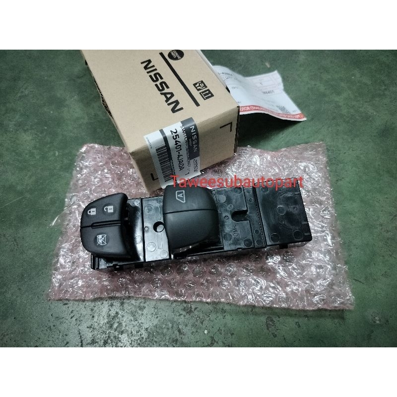 สวิทซ์กระจกประตูหน้า ข้างขวา NP300 D23T K/C 25401-4JA0A | Shopee Thailand