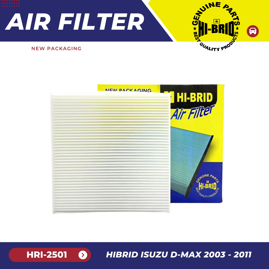 กรองแอร์ HRI-2501 ยี่ห้อ HI-BRID สำหรับรถรุ่น ISUZU D-Max : อีซูซุ ดี ...