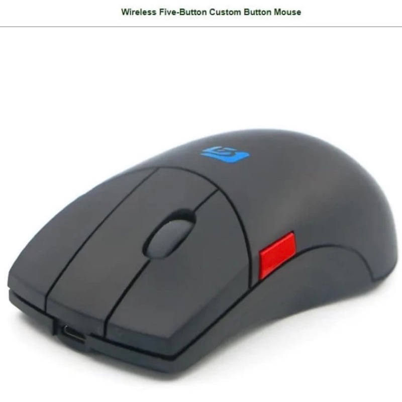 เม้าส์ไร้สาย 5 ปุ่ม Mouse 5 button Wireless #มีประกัน#พร้อมส่ง#ฟรีผ้า ...