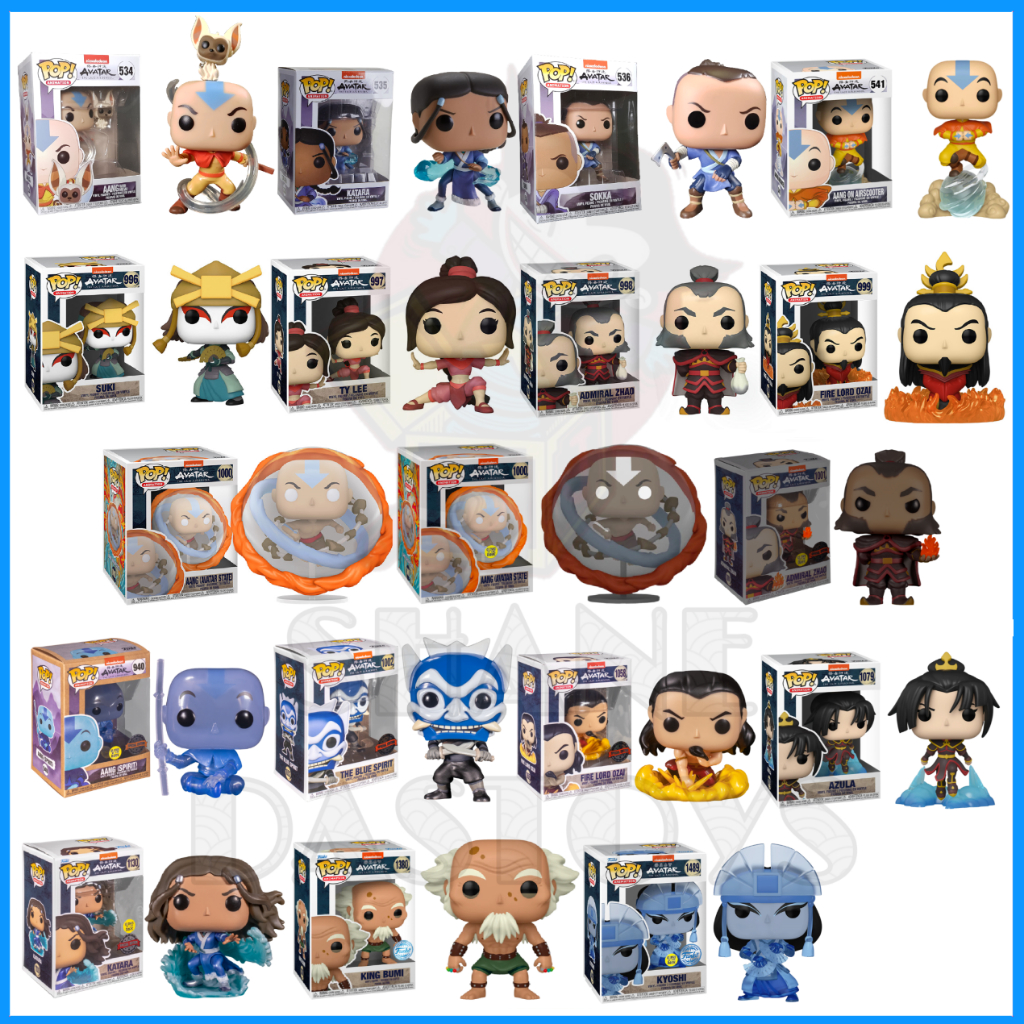 {PRE-ORDER} Funko Pop! ANIMATION : Avatar the Last AirBender Vol.1 ...