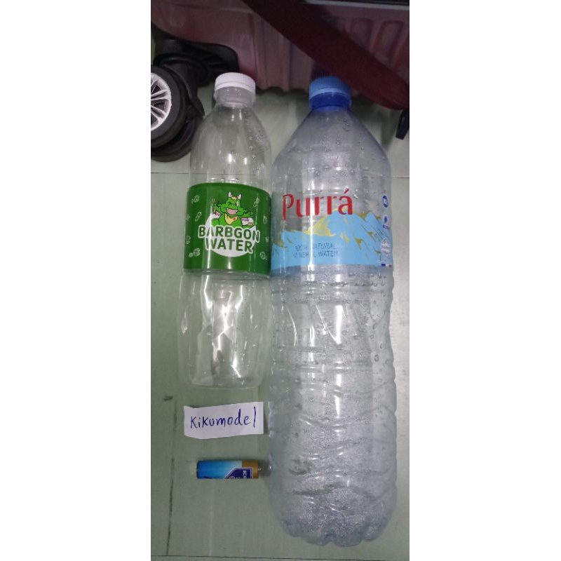 ขวดน้ำเปล่าใสขนาด 600 ml และ ขนาด 1500ml 500cc 1500cc 600มิลลิลิตร 1500มิลลิลิตร pet bottle คละ ...