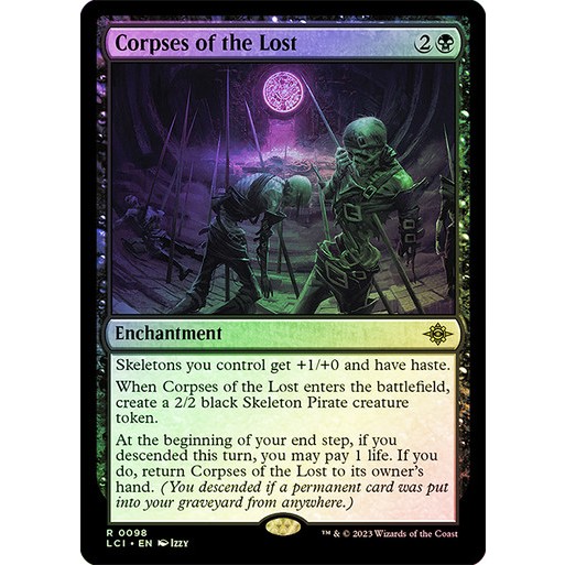 [MTG][Single][LCI] Corpses of the Lost ระดับ Rare [ภาษาอังกฤษ] | Shopee ...