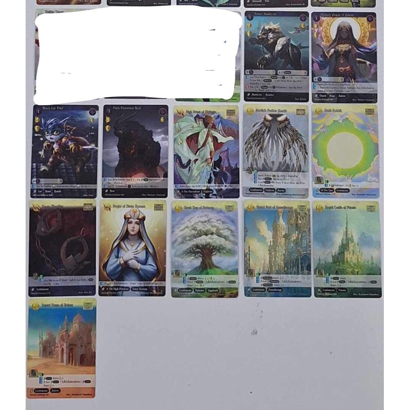 Summoner Master New Era ชุด Ekk คอมม่อน Normal Card ธาตุมืด และ Mystic ...