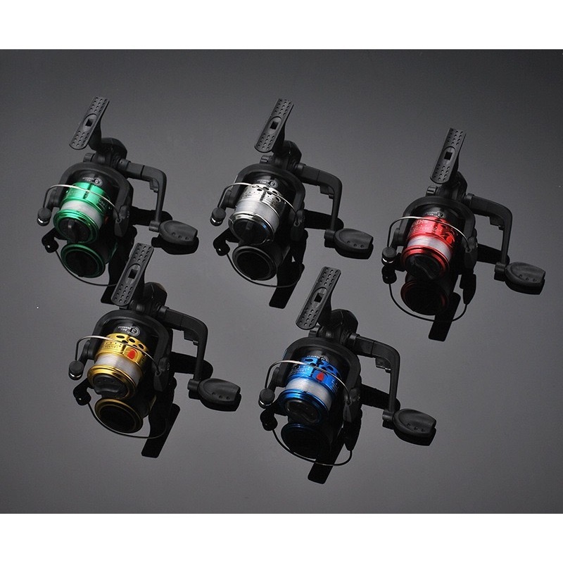 รอกตกปลา รอกสปินนิ่ง 3Ball Bearing พร้อมเอ็น สำหรับเบ็ดตกปลา ทั้งตี ...