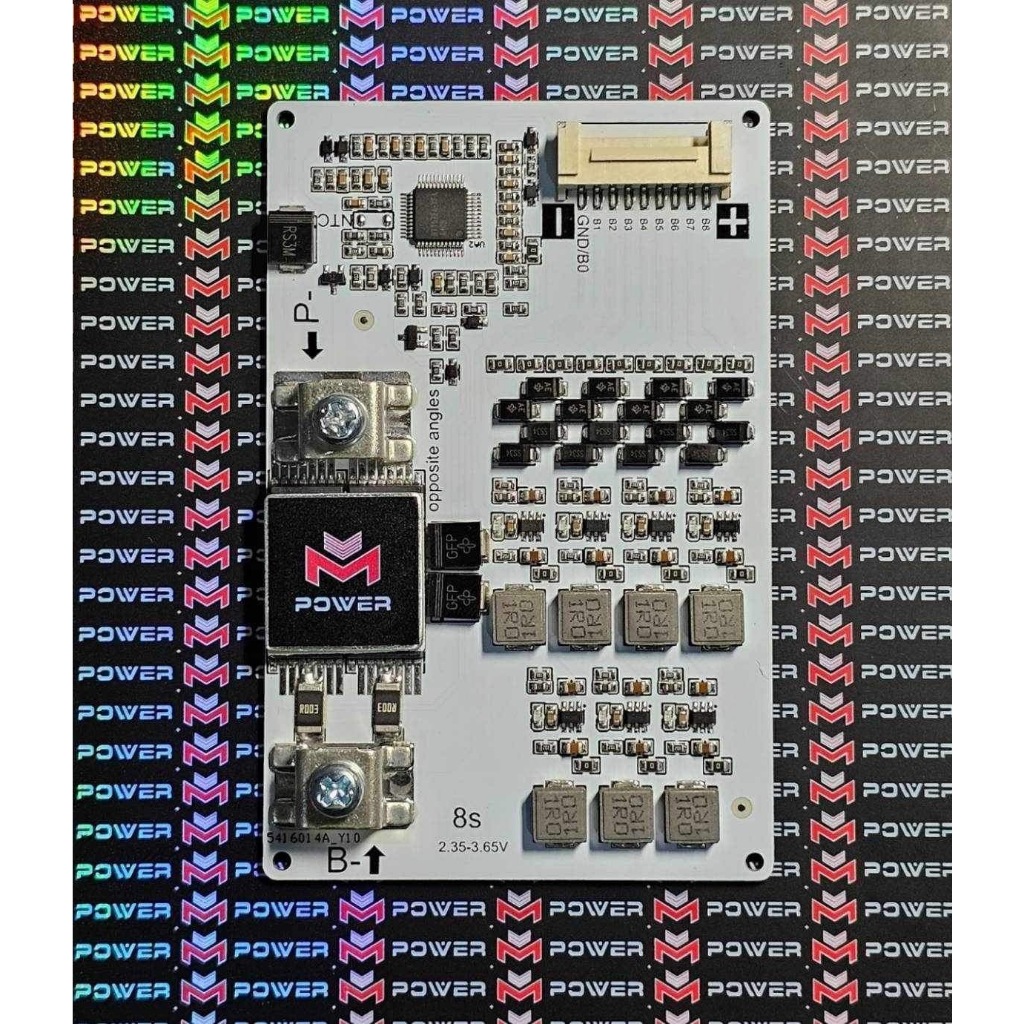 BMS8S 30A,60A (25-29v)M-power มีActive balance 1.5A ในตัว( สำหรับ lifepo4 3.2V) | Shopee Thailand