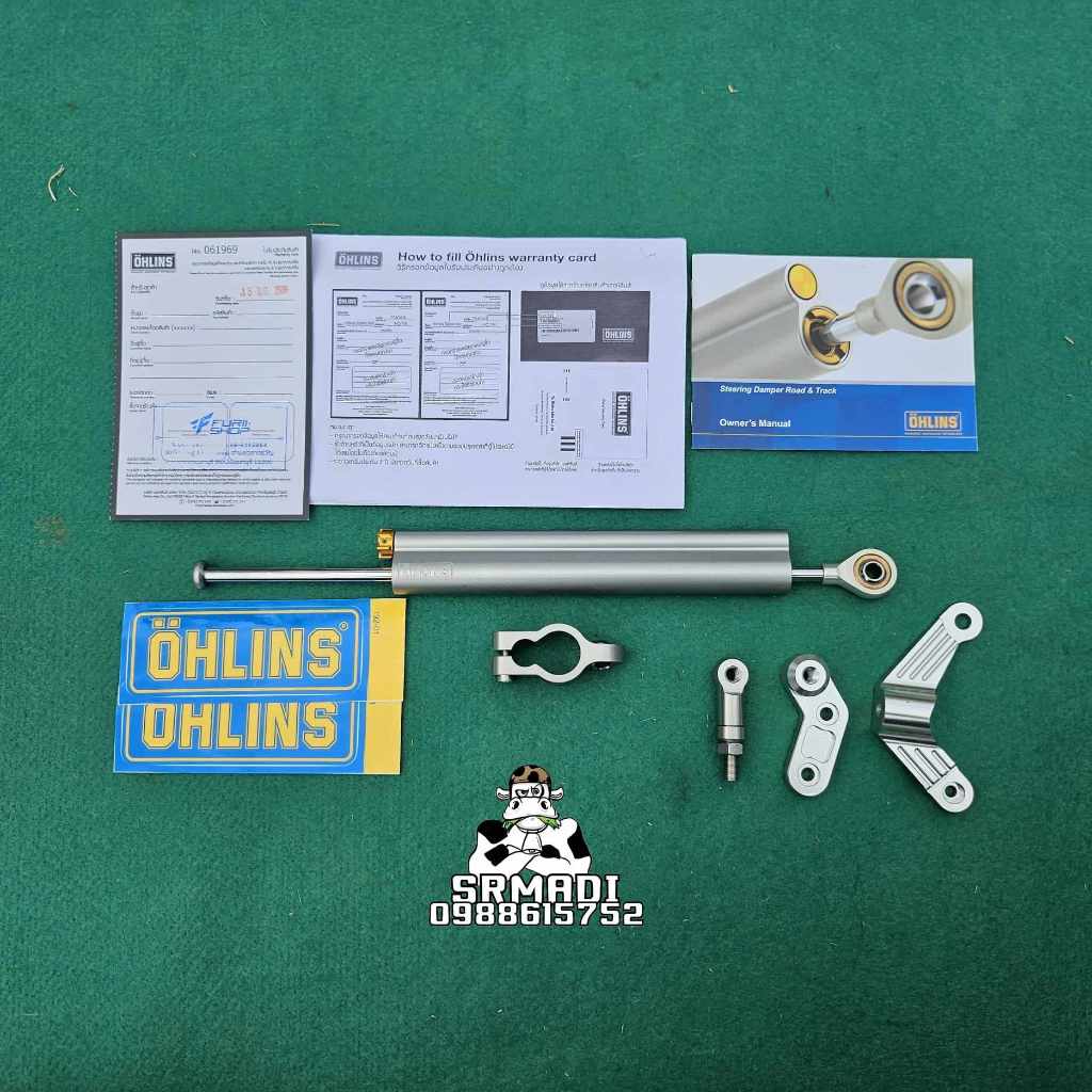 SR400 กันสะบัด OHLINS SD Universal Steering damper stroke | Shopee Thailand