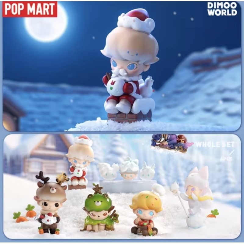 กล่องสุ่ม DIMOO LETTER FROM SNOW พร้อมส่งจากไทย | Shopee Thailand