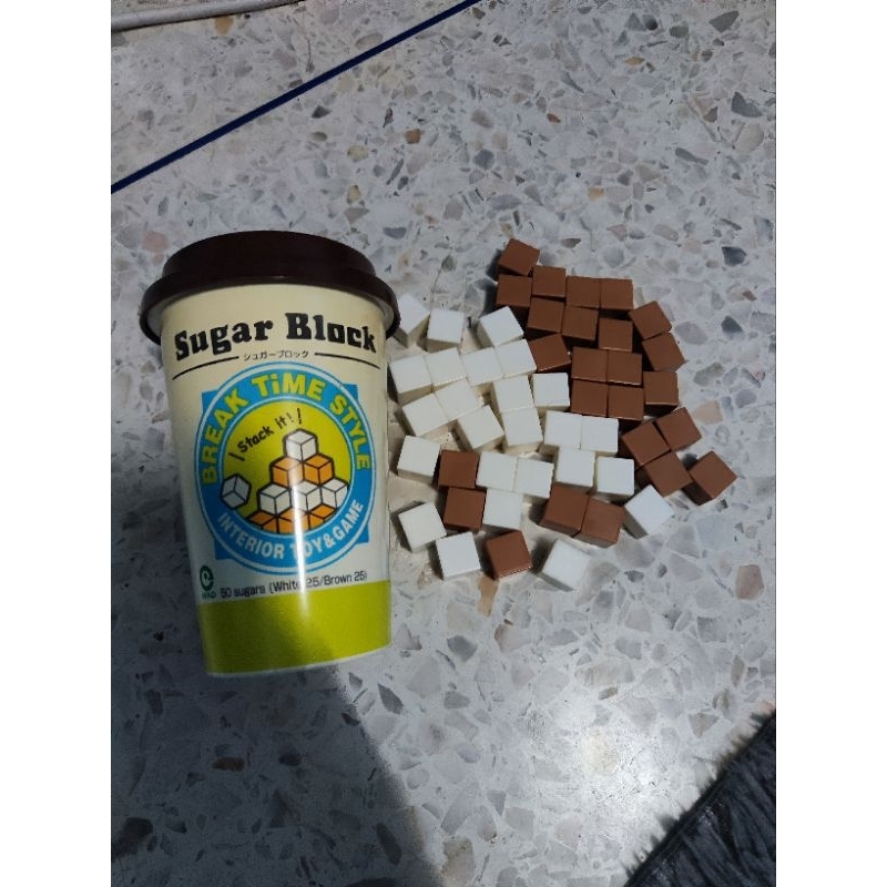 Sugar Block มือสอง บอร์ดเกม เรียงก้อนน้ำตาลคลายเครียด | Shopee Thailand