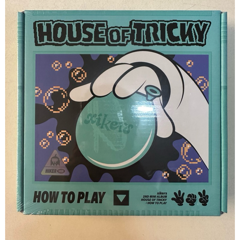 (พร้อมส่ง) xikers - 2nd mini album [HOUSE OF TRICKY : HOW TO PLAY ...