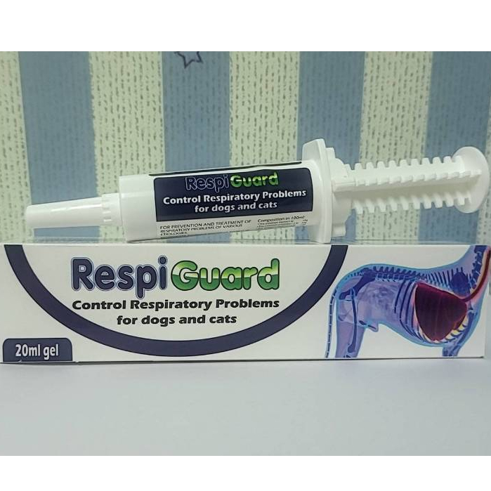 Respiguard gel 20ml อาหารเสริมแบบเจลบำรุงทางเดินหายใจ กระตุ้น ...