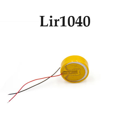 แบตเตอรี่ หูฟัง Lir1040 Small Button Lithium Ion Battery 3.6V Tws ...