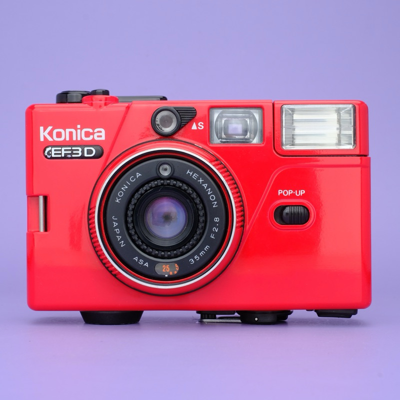 กล้องฟิล์ม Konica EF3 D ใช้งานง่าย พร้อมจัดส่ง | Shopee Thailand