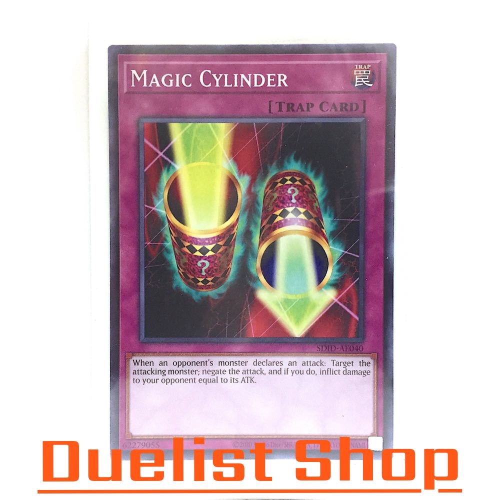 Magic Cylinder (N) Trap [Normal] ชุด SDID-AE040 การ์ดเกมยูกิโอ (Yu-Gi ...