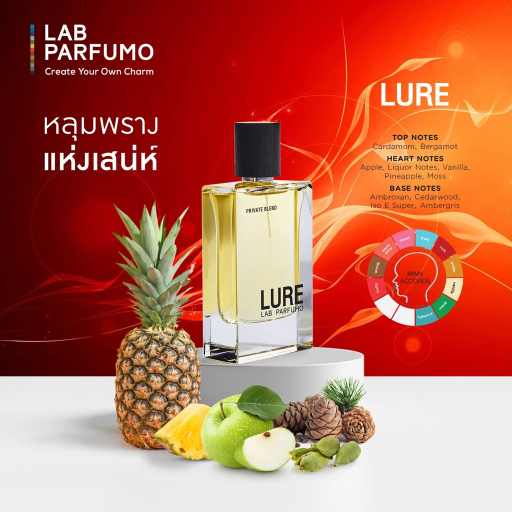น้ำหอม LAB PARFUMO : Lure ⚡️น้ำหอมแบรนด์ไทย ของแท้ พร้อมส่ง⚡️ 50ml ...