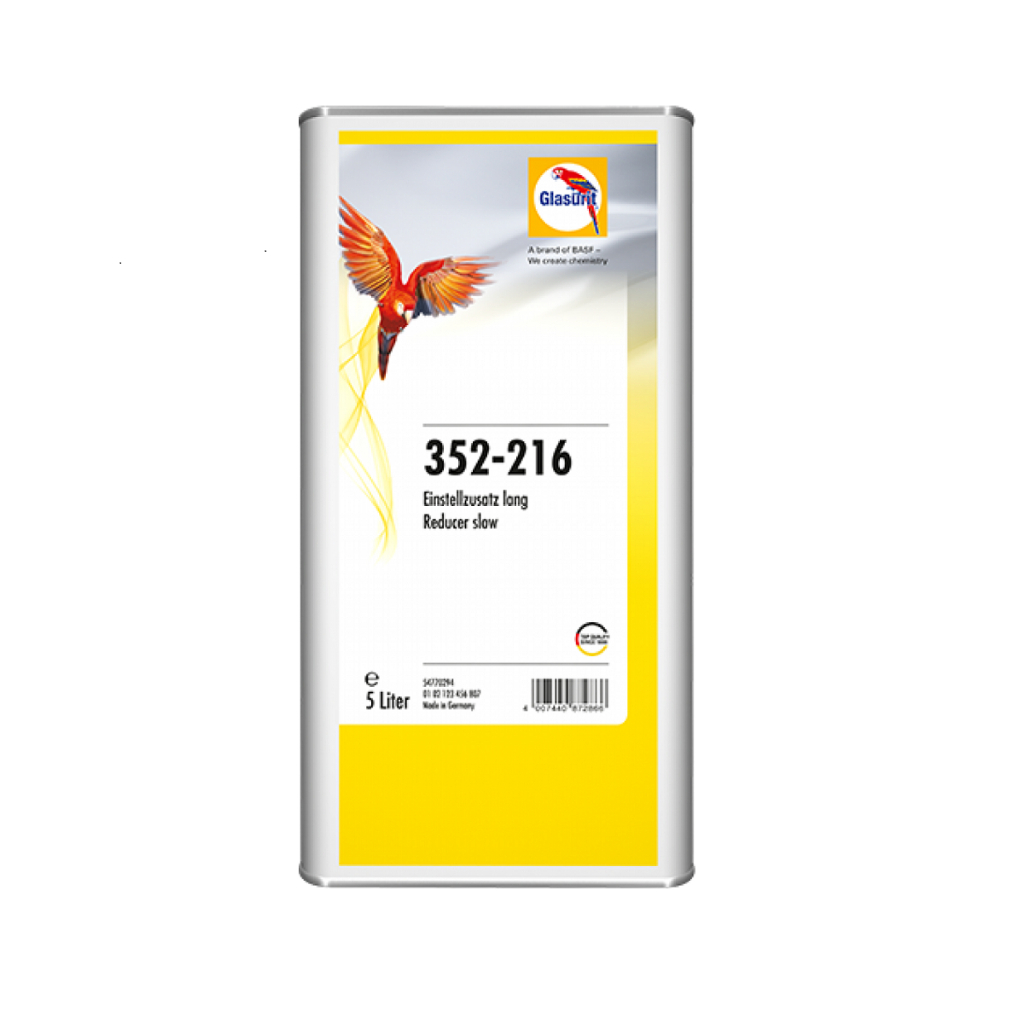 Glasurit 2K Thinner 352-216 Reducer - Slow ทินเนอร์แห้งช้า ตรานกแก้ว ...