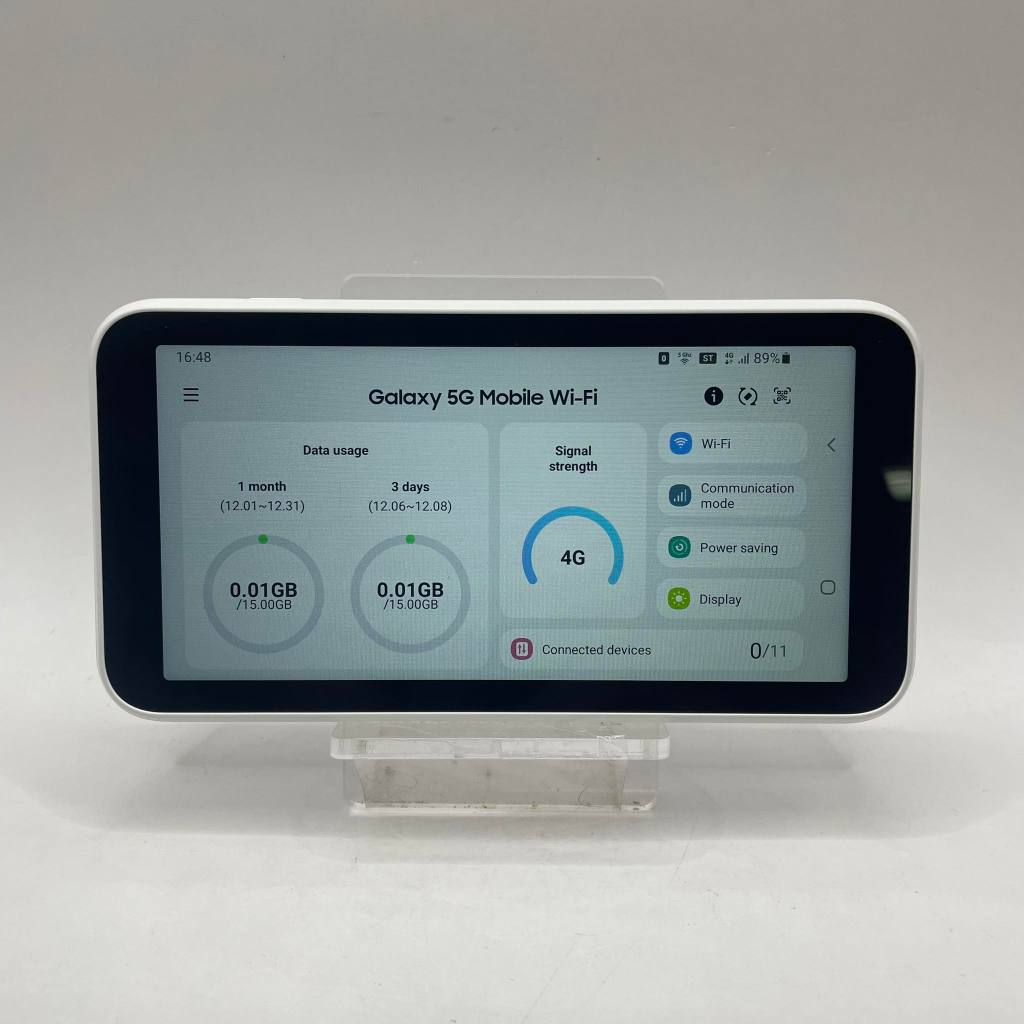 Pocket Wifi Samsung Galaxy 5G Mobile Wi-Fi SCR01 เครื่องญี่ปุ่น ...