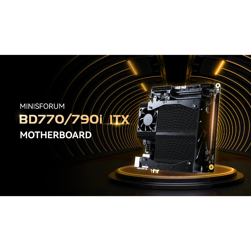 เมนบอร์ด mini Main-Bord Mini-ITX on-board BD790i AMD Ryzen 9 7945HX/AR900i-i9-13900HX the ...