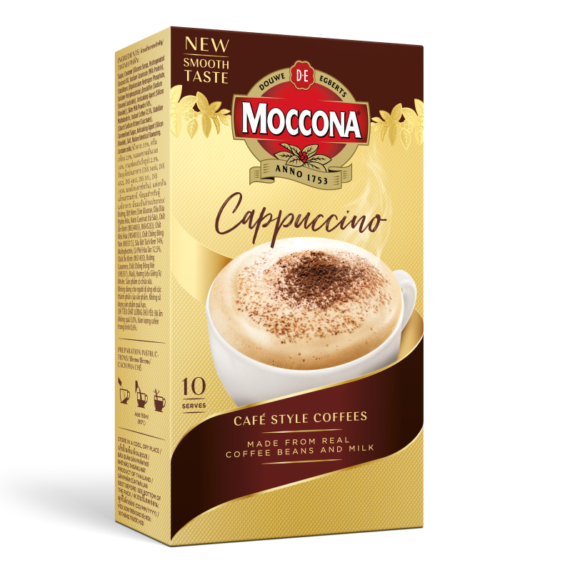 Moccona Cappuccino Cafe Style Coffee มอคโคน่า คาปูชิโน คาเฟ่ สไตล์ ...