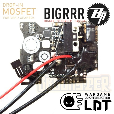 บอร์ดควบคุมเฟือง Bigrrr Drop-in MOSFET (สำหรับ Gearbox V2) | Shopee ...