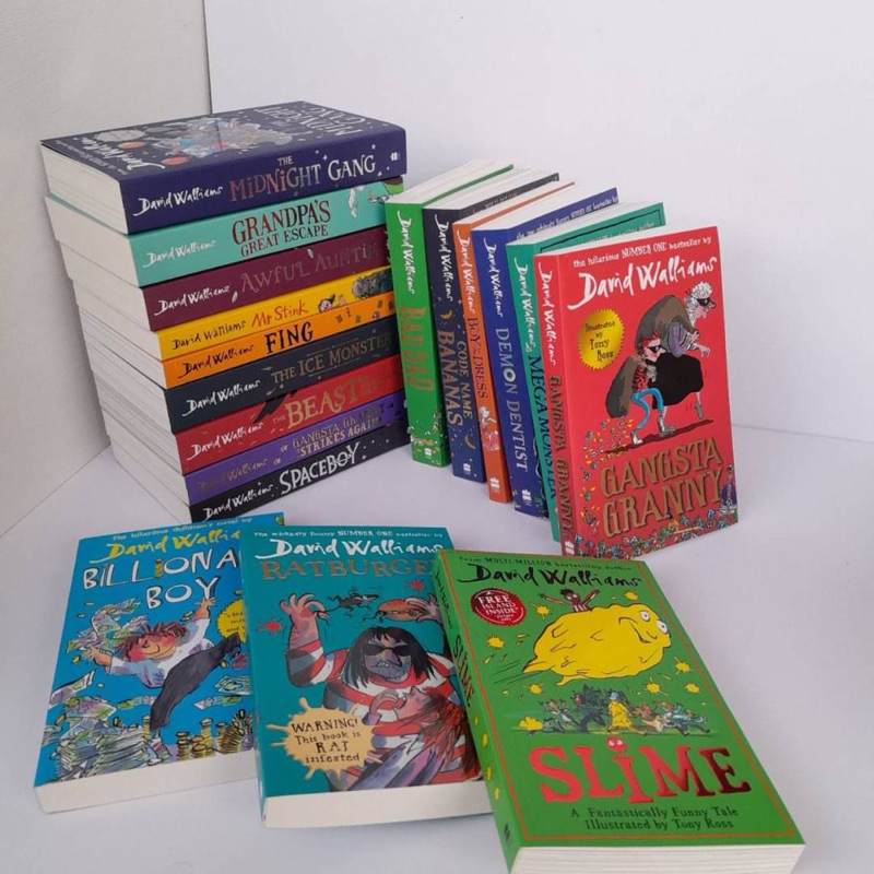 หนังสือ วรรรณกรรมเด็ก David Walliams (แยกเล่ม) นักเขียนชื่อดัง novel ...
