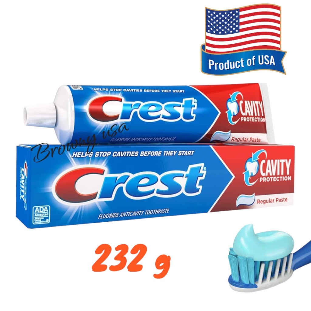 Crest, Cavity Protection, Fluoride Anticavity Toothpaste, Regular, 232g ...