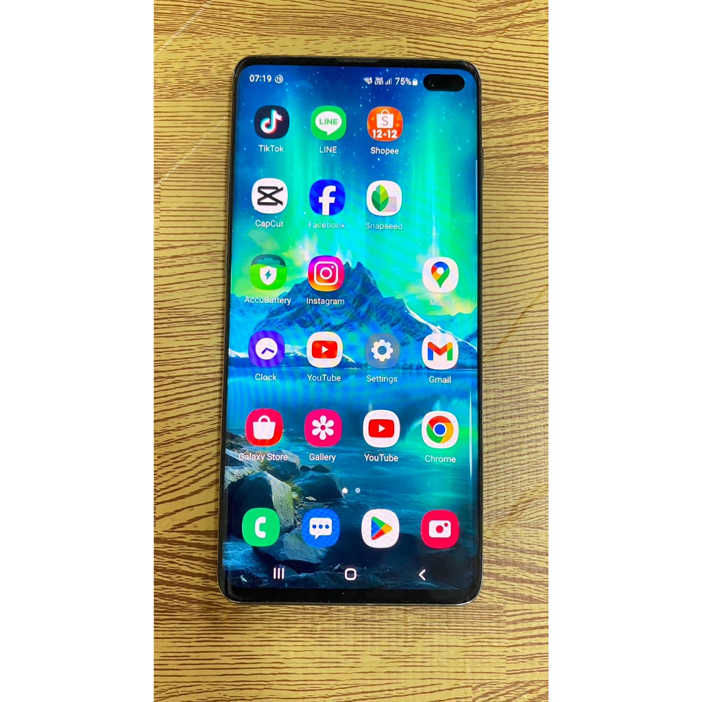 Samsung S10 Plus ram8/128G สีดำ มือ 2 สภาพสวย | Shopee Thailand