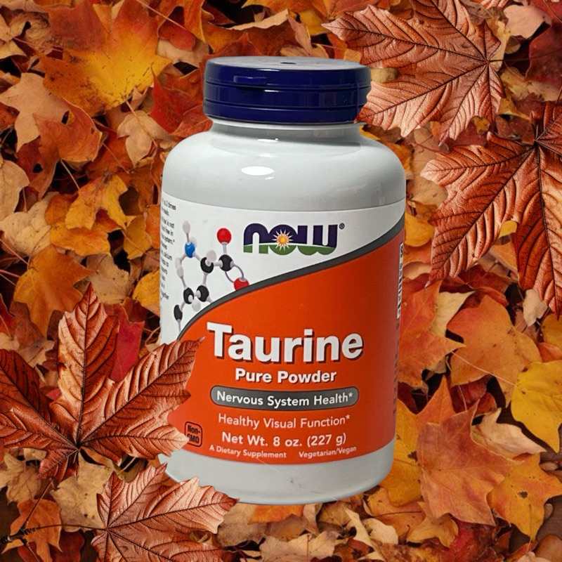 [พร้อมส่ง] NOW Foods, ผงทอรีนบริสุทธิ์ Taurine Pure Powder กรดอะมิโน ทอ ...
