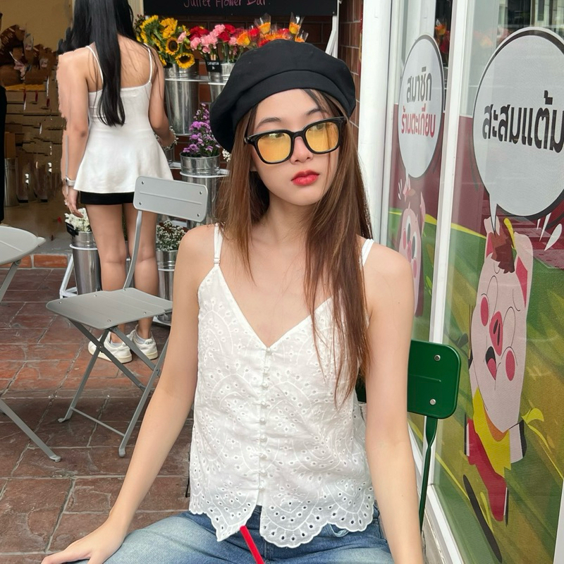 SISSOEUR : Lacey top | Shopee Thailand