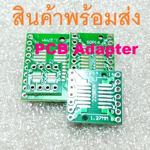 SMD PCB Board SOIC SOP SSOP TO DIP Adapter 8P 14P 16P 20P SOIC/SOP 1.27mm SSOP 0.65mm | Shopee ...