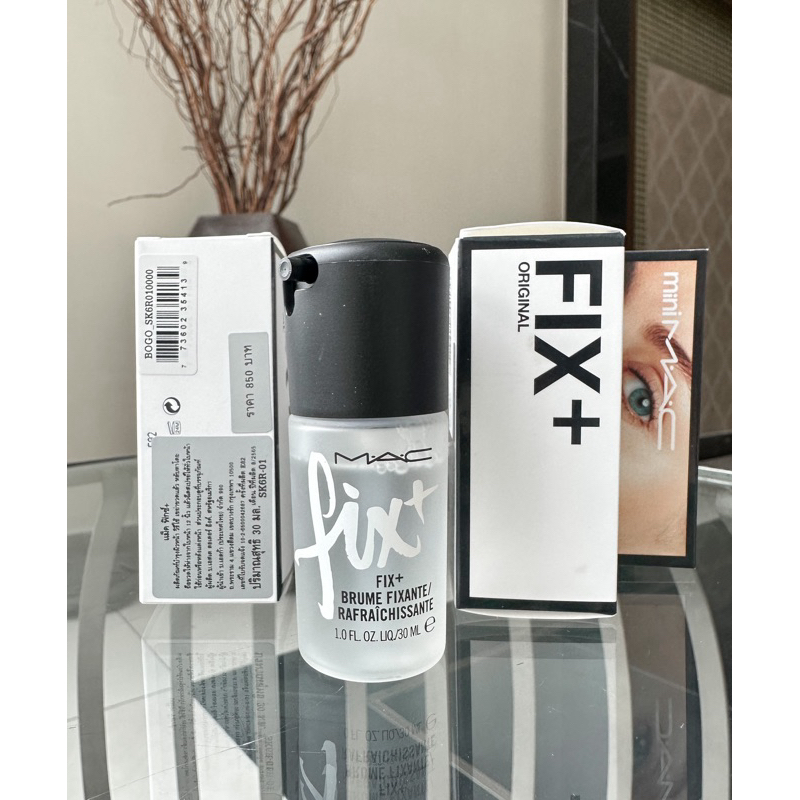 ป้ายไทย ผลิต2023 MAC fix plus setting spray /radiance | Shopee Thailand